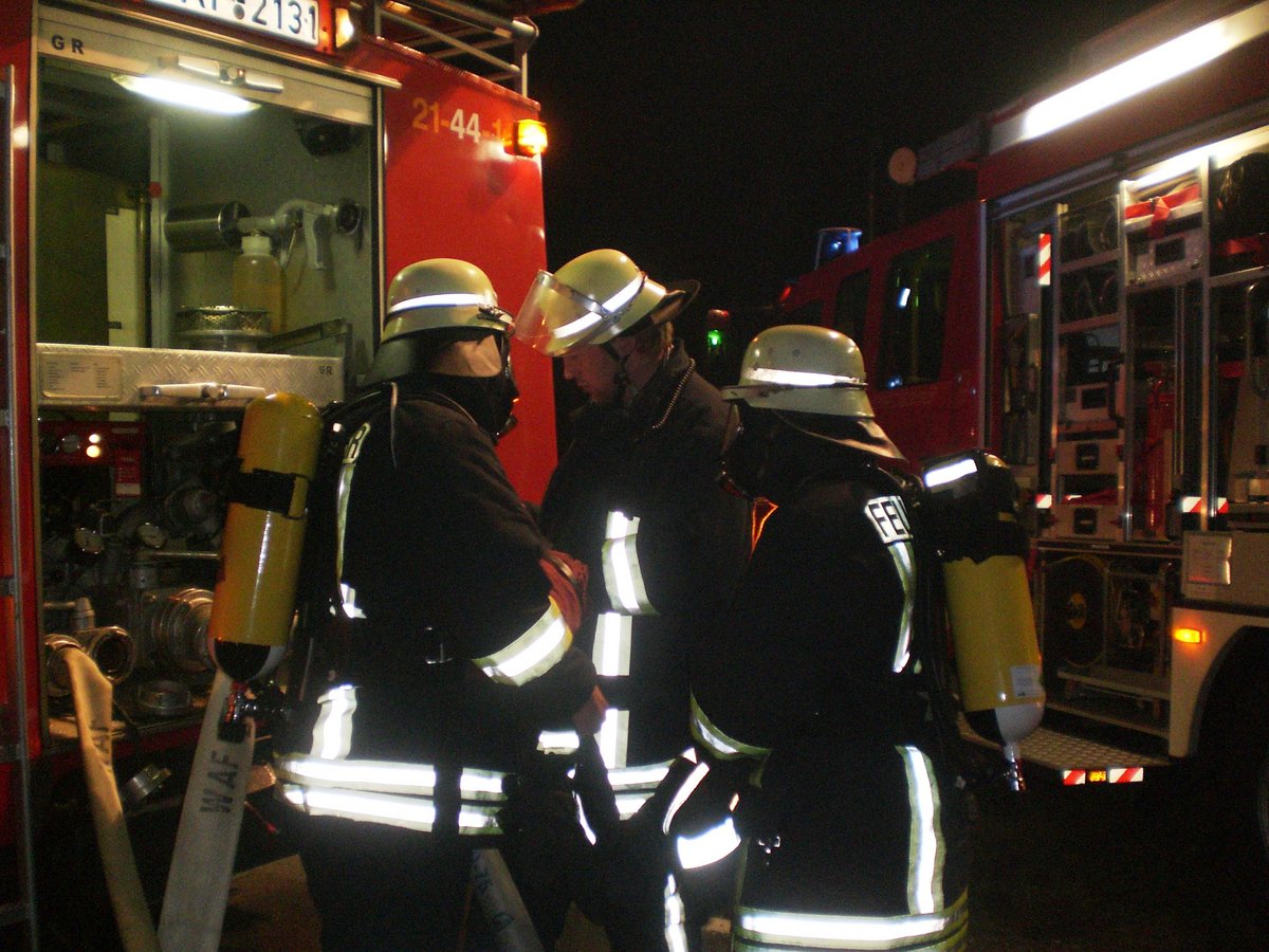 Freiwillige Feuerwehr Telgte: 12.7., Dachstuhlbrand Lauheide