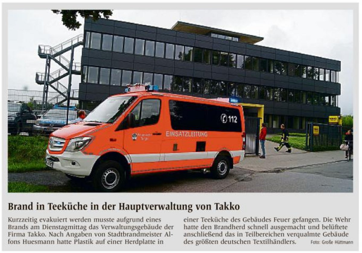 Freiwillige Feuerwehr Telgte: August