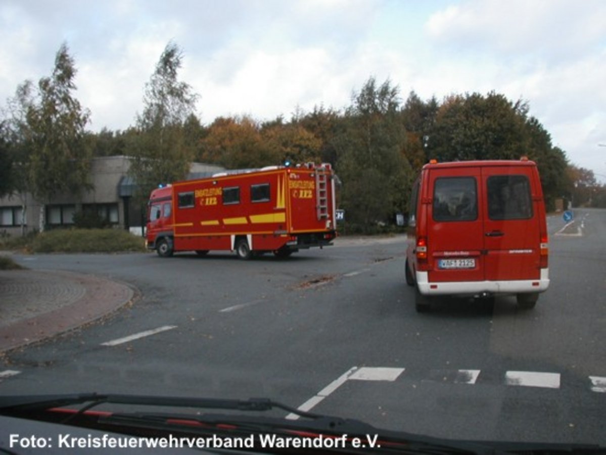 Freiwillige Feuerwehr Telgte: 29.10., Alarmübung Karmann
