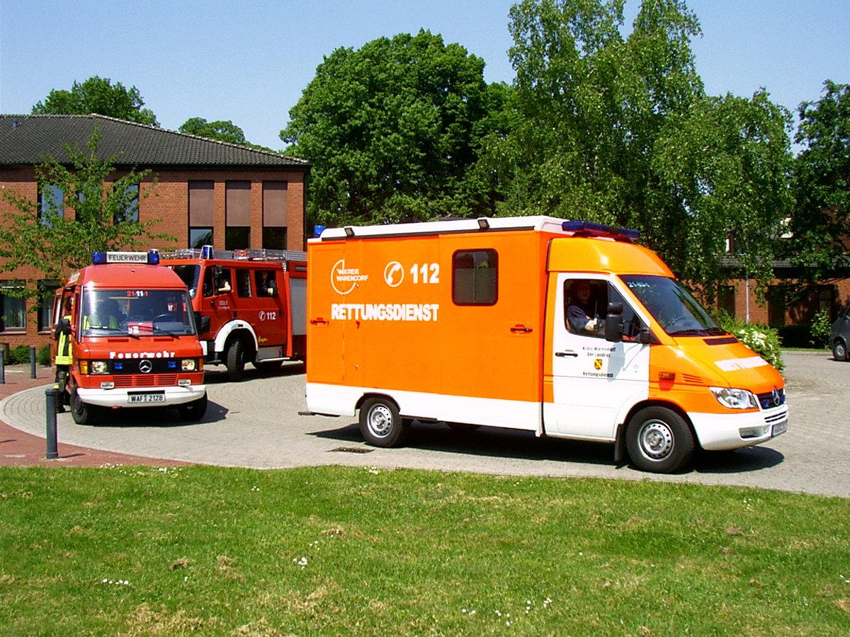 Freiwillige Feuerwehr Telgte: 28.5., BMA Rochus