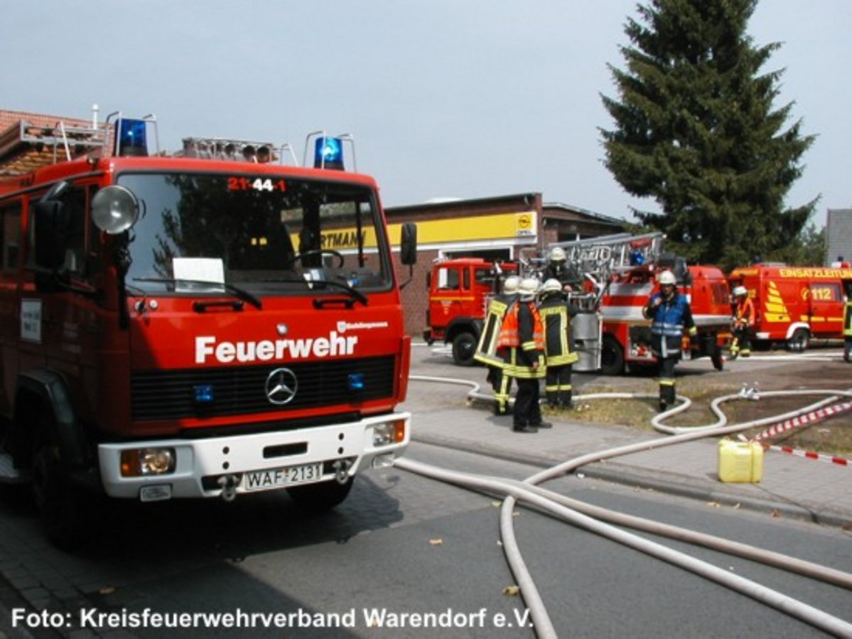 Freiwillige Feuerwehr Telgte: 11.7., Brand Everswinkel