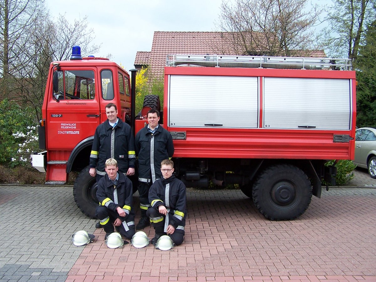Freiwillige Feuerwehr Telgte: 22.4., Prüfung GL